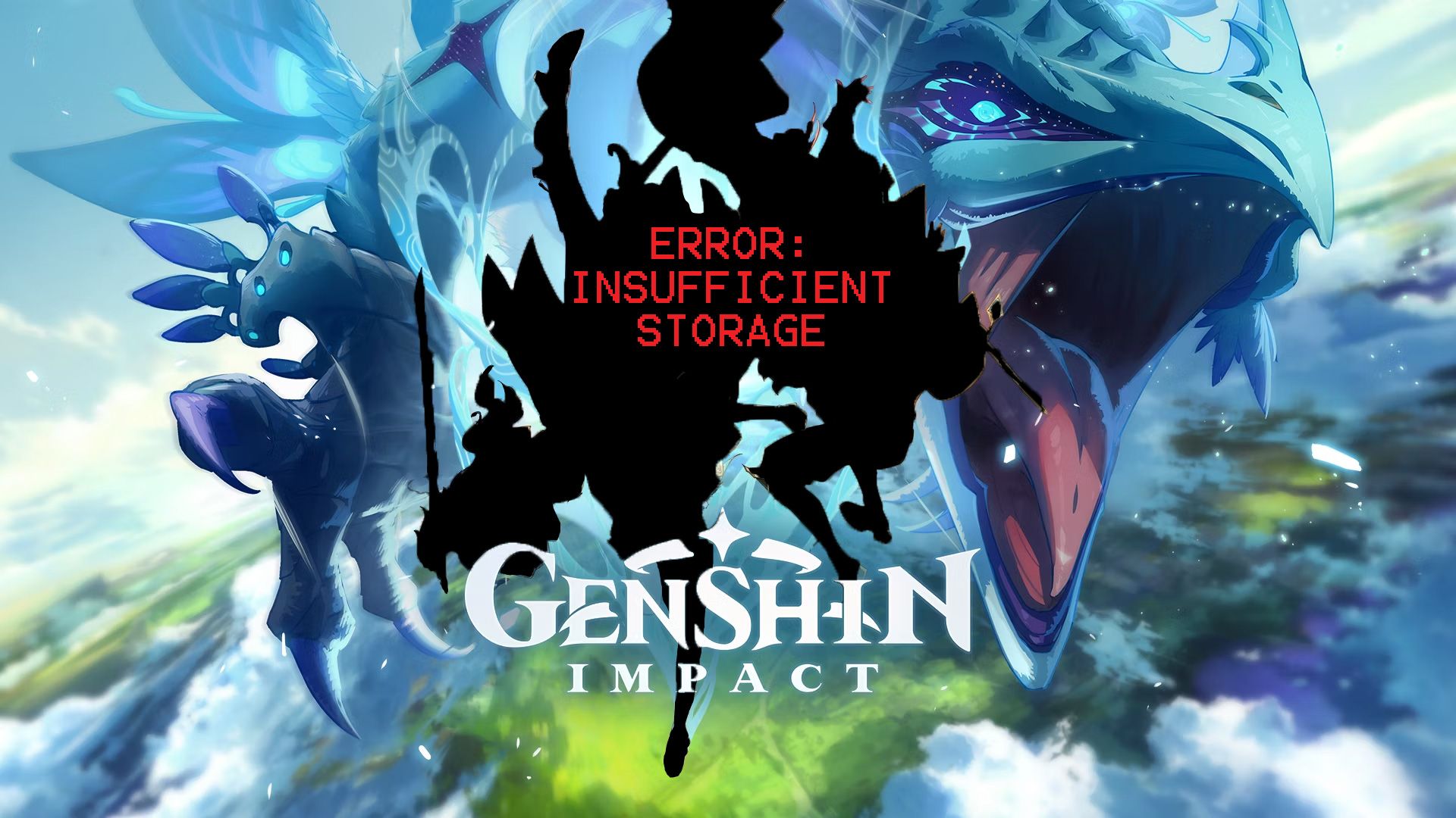 How much storage does Genshin Impact take?