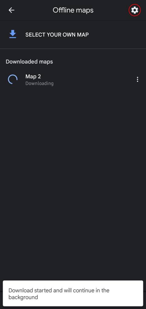 How to download Google Maps to navigate offline