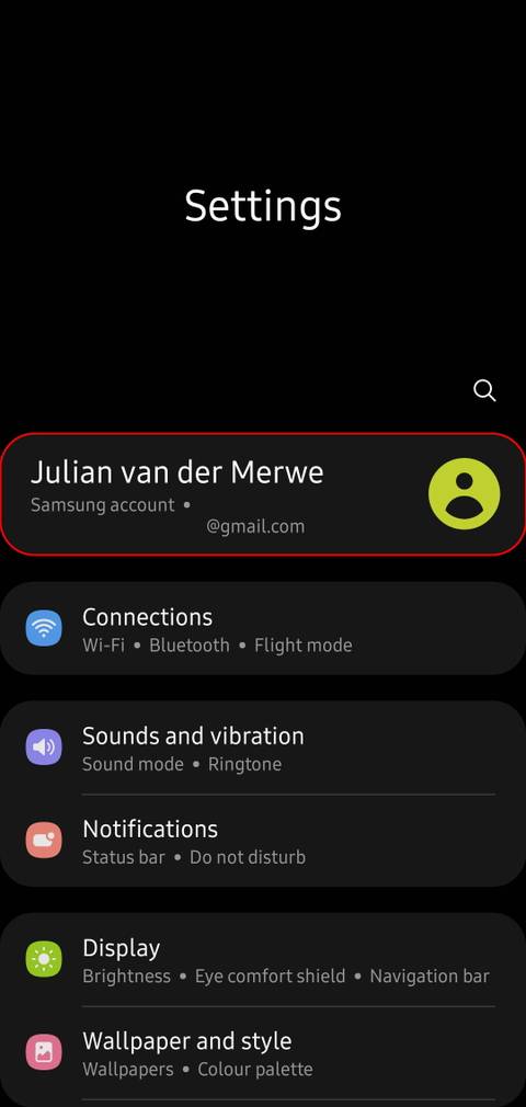 How to delete your Samsung account