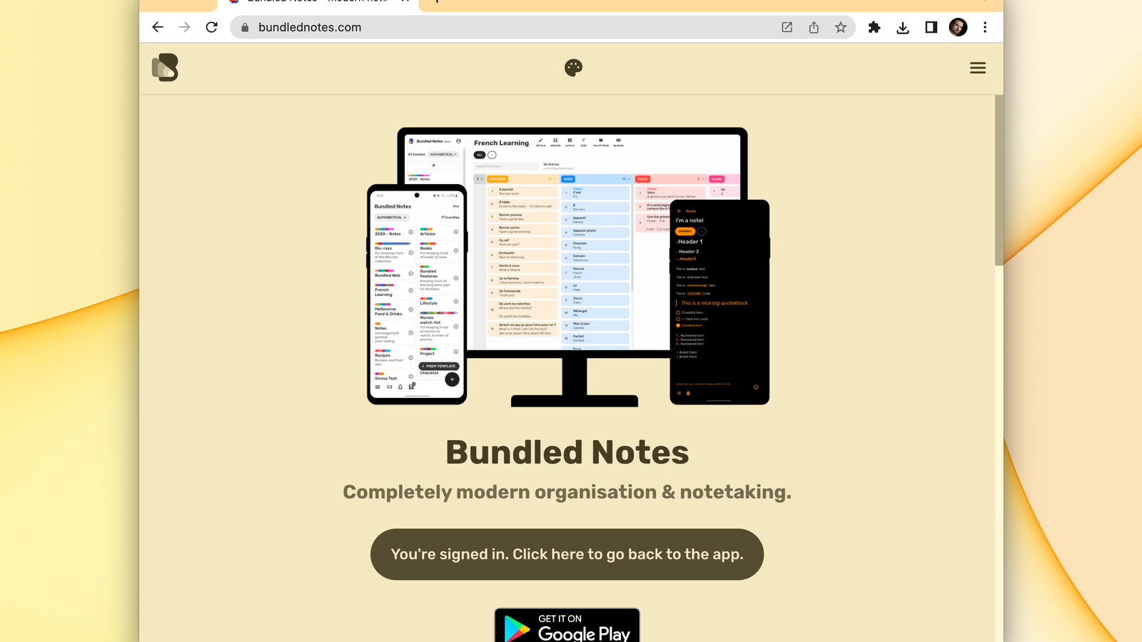 This might be the first Material You-style website, and it's not from ...