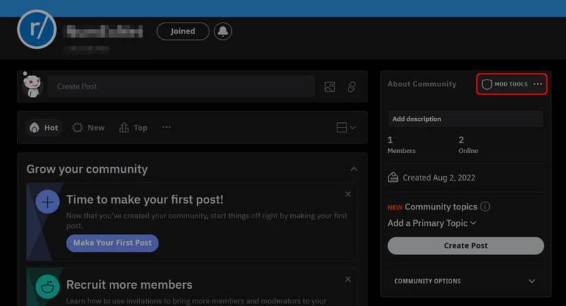 Reddit: How to create your own subreddit