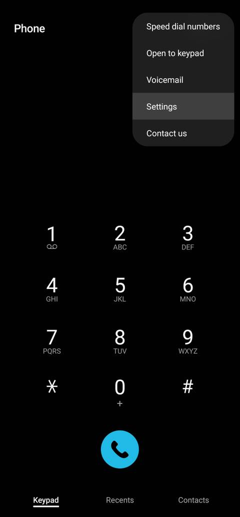 How to block a call on a Samsung Galaxy phone