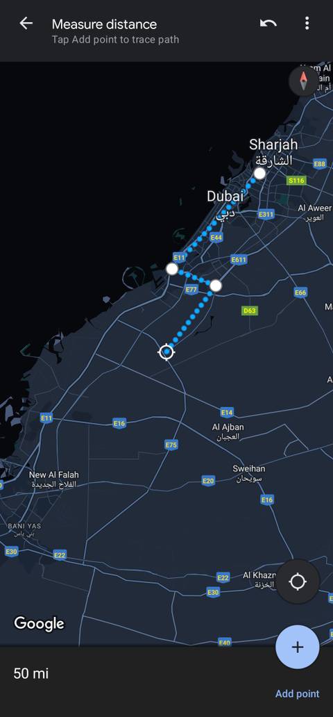 How to measure distance and area in Google Maps