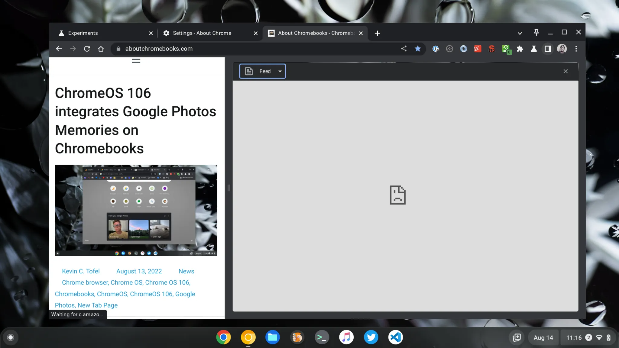 After months on mobile, Google Chrome's RSS reader is finally making it ...