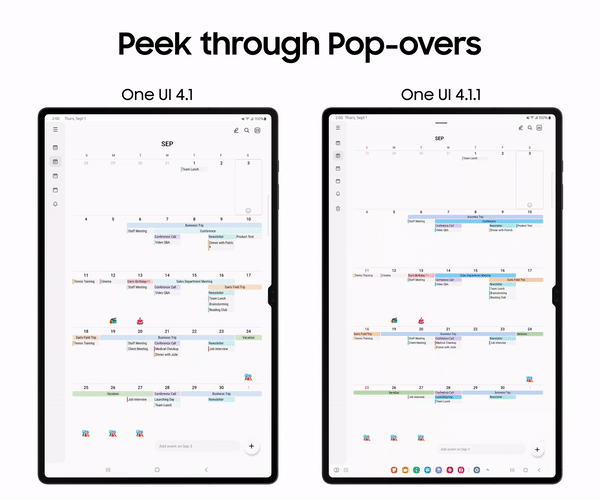 Samsung's Android 12L update for the Galaxy Tab S8 is official, and it ...