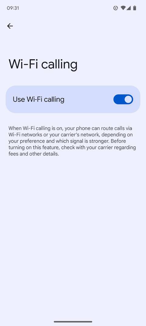 How to make a call with Wi-Fi calling