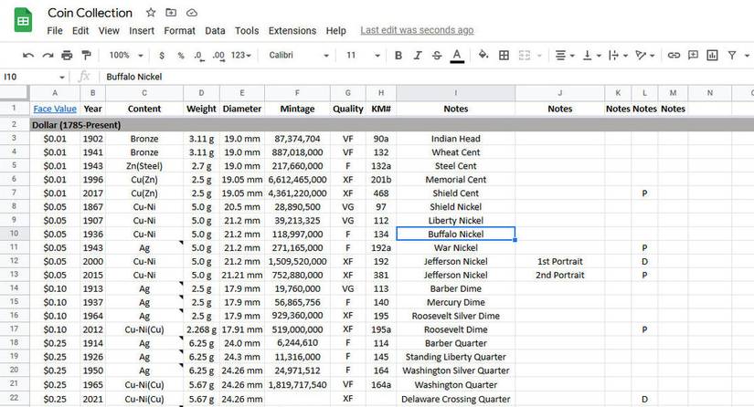 Google Sheets: How to insert and delete rows, columns, and cells