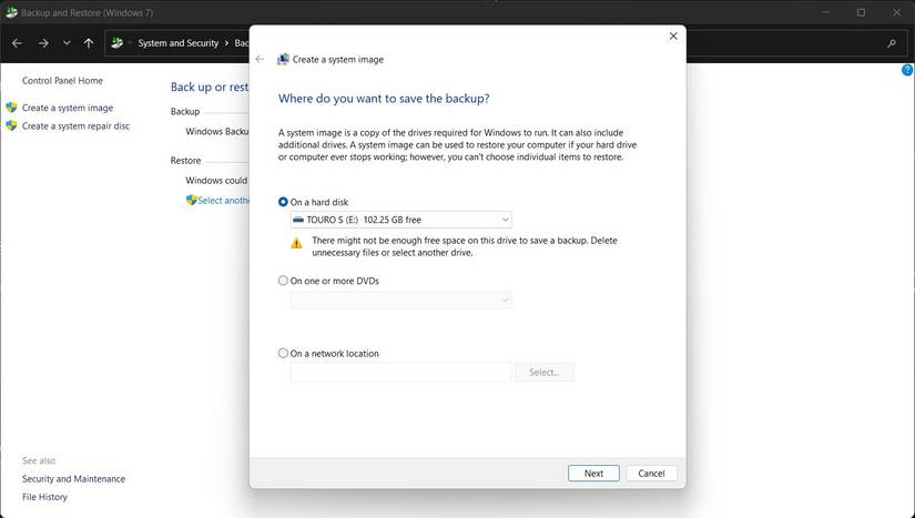 Windows 11: How to back up your PC quickly and easily
