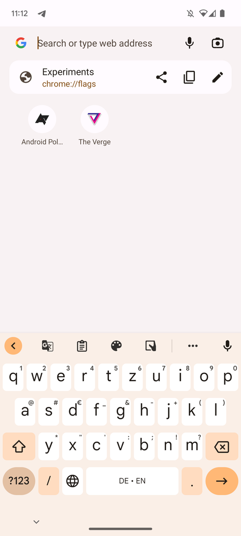 Google Chrome for Android has a snazzy new address bar in the works