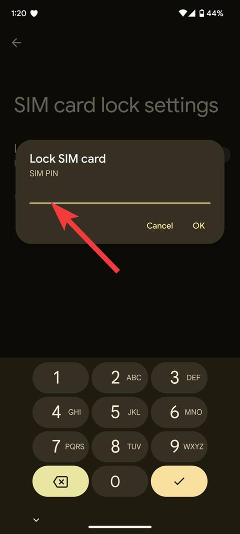 How to lock your SIM on Android