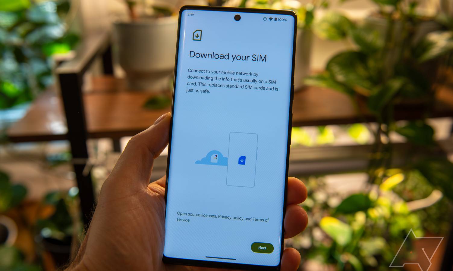 Samsung flagship phones can finally use eSIM on Google Fi
