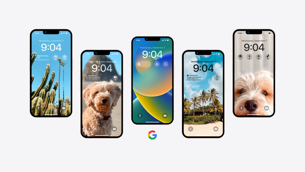Google finishes rolling out all of its iPhone lock screen widgets