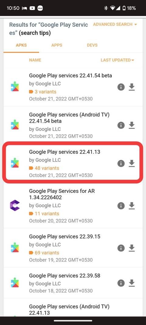 How to update Google Play Services on an Android phone or tablet