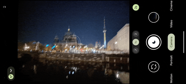 Here’s how the Google Pixel 7’s improved night mode works