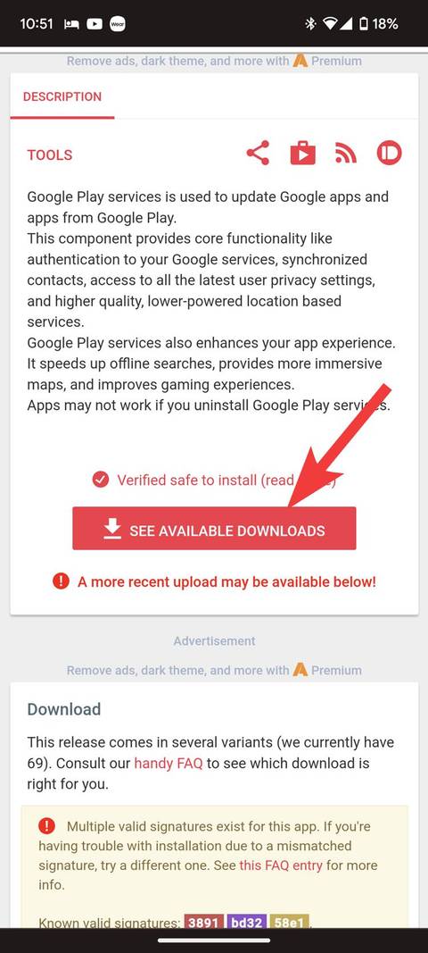 How to update Google Play Services on an Android phone or tablet