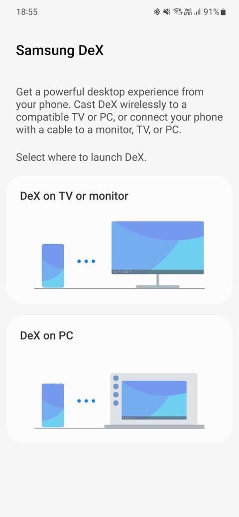 How to set up Samsung DeX on your Galaxy smartphone or tablet