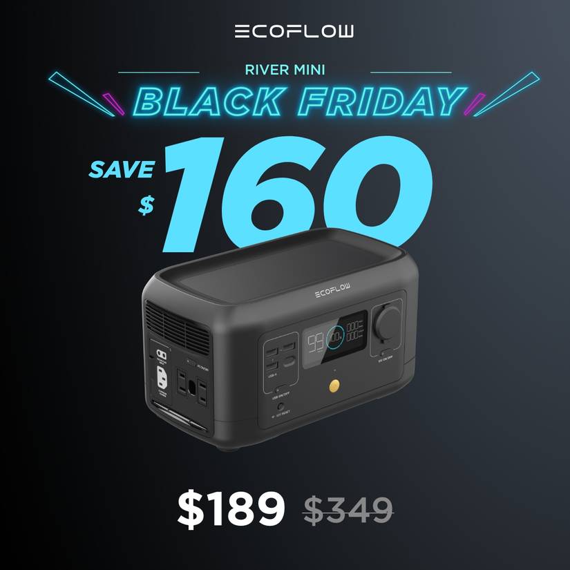 EcoFlow’s Black Friday Sale includes a solid lineup of portable power stations just in time for ...