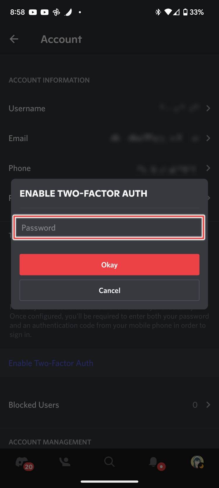 How to set up two-factor authentication on Discord