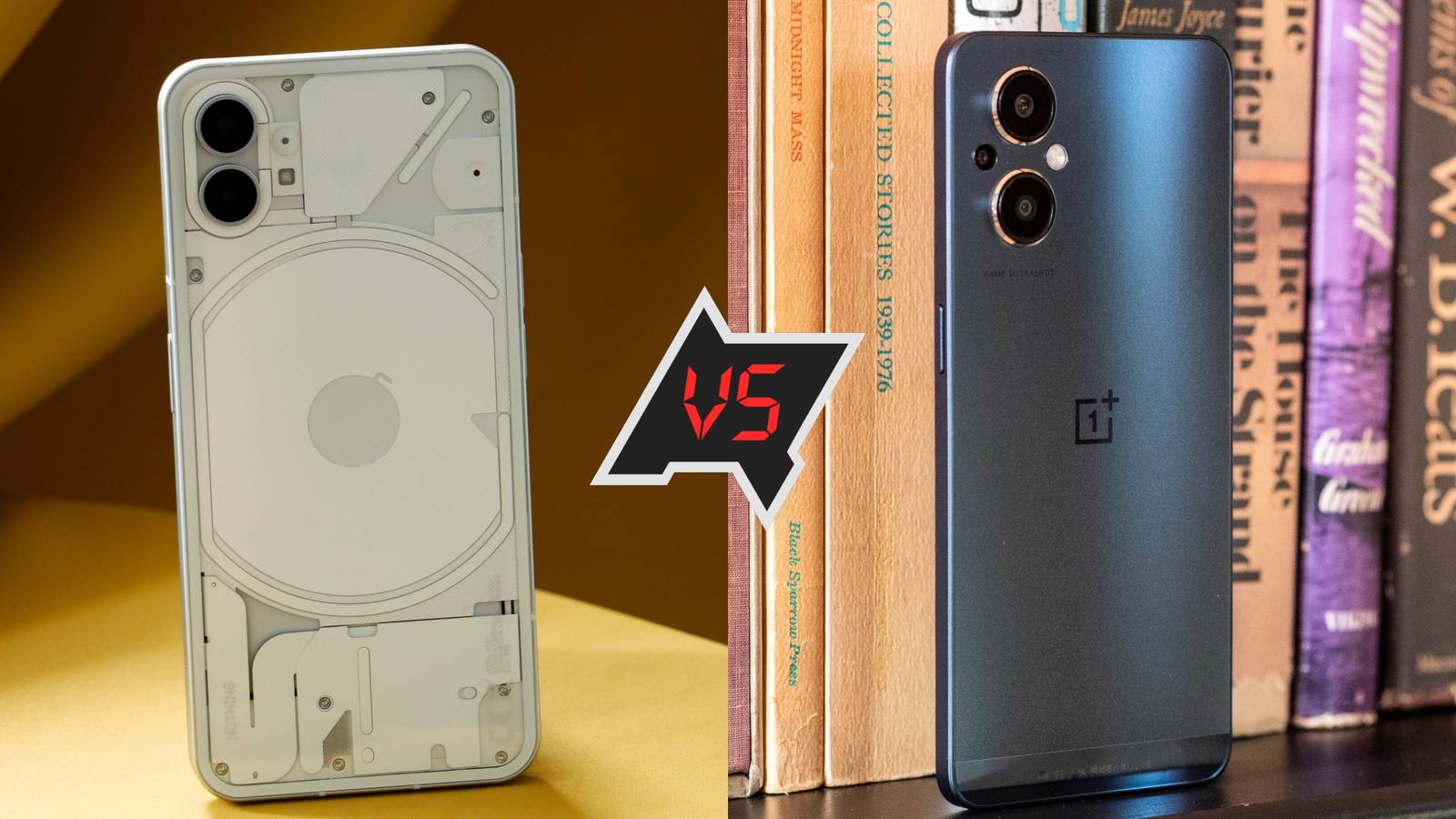 Nothing Phone 1 vs OnePlus Nord N20