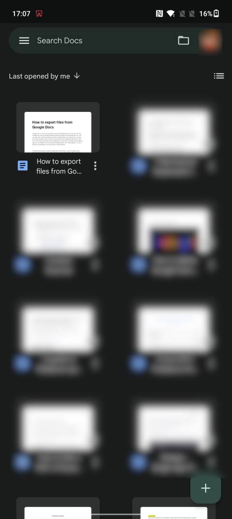 Google Docs: How to export files