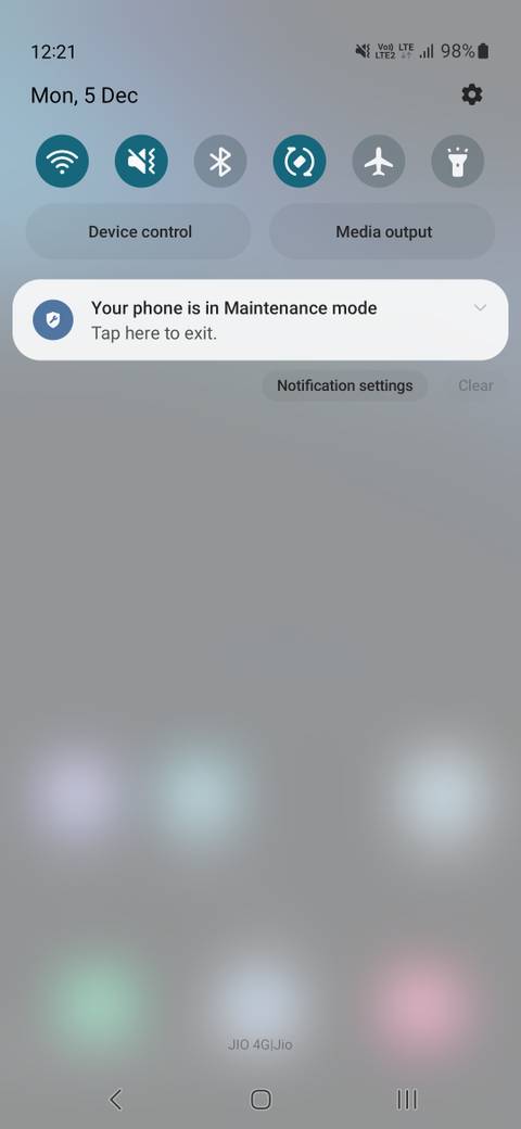 How to use Maintenance mode on Samsung Galaxy phones