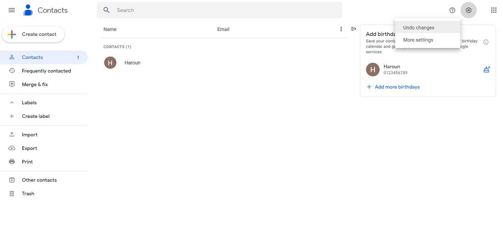 How to restore deleted Gmail and Google Workspace contacts
