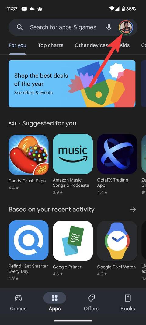 How to update Android apps
