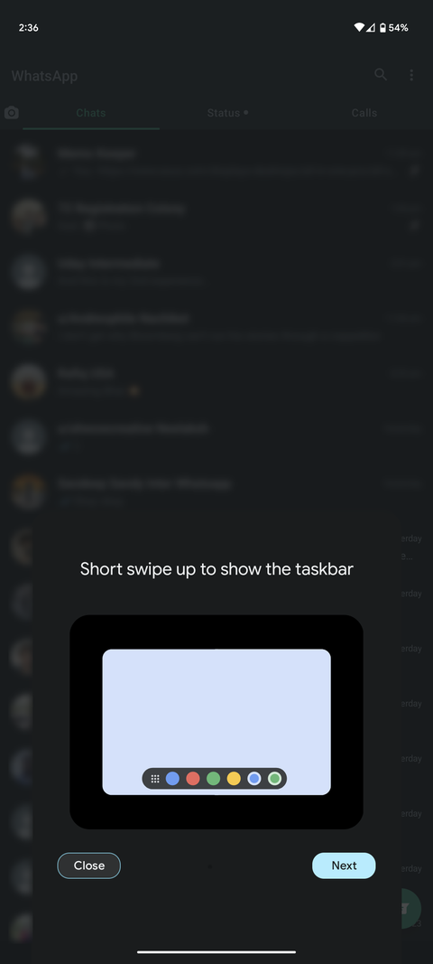 Android 13 QPR2 Beta 2 changes the default taskbar behavior on tablets and foldables