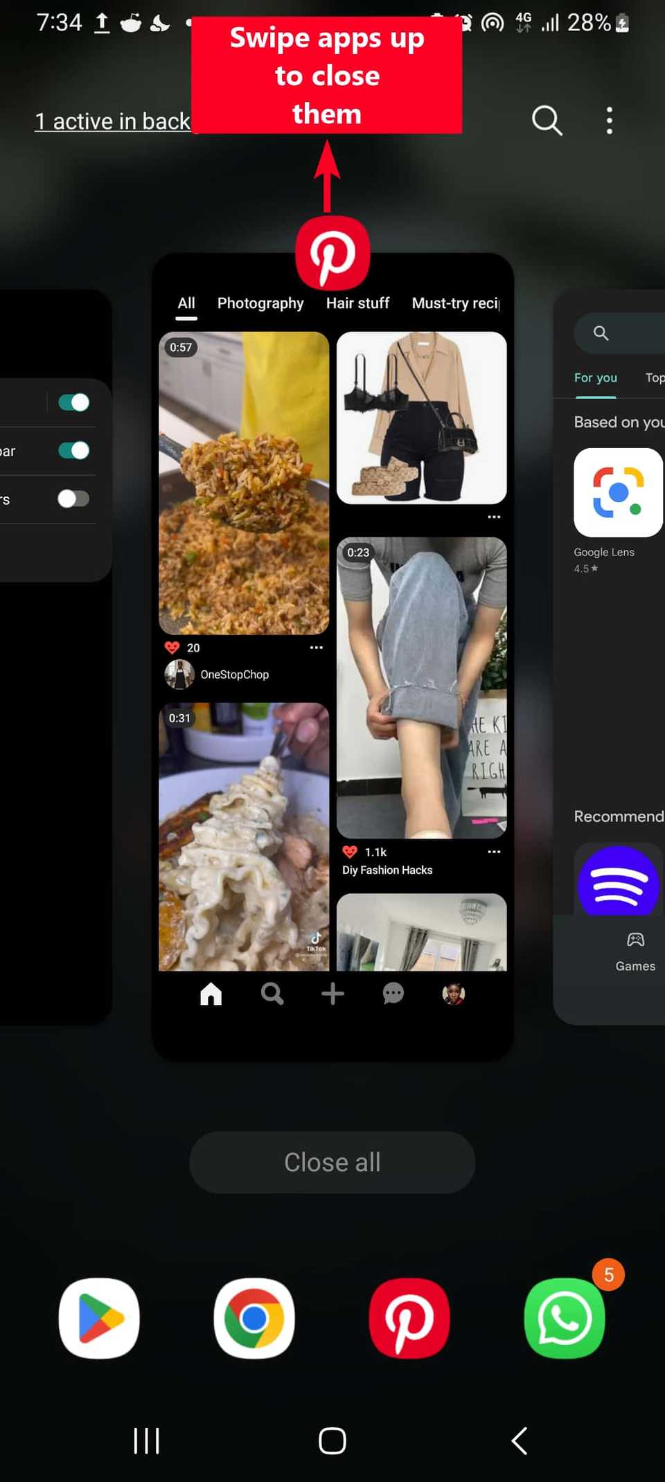 How to close apps on your Android phone