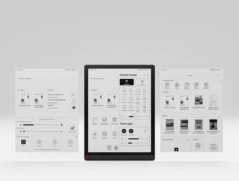 Onyx is back with a huge 13.3-inch Android e-reader, the Boox Tab X