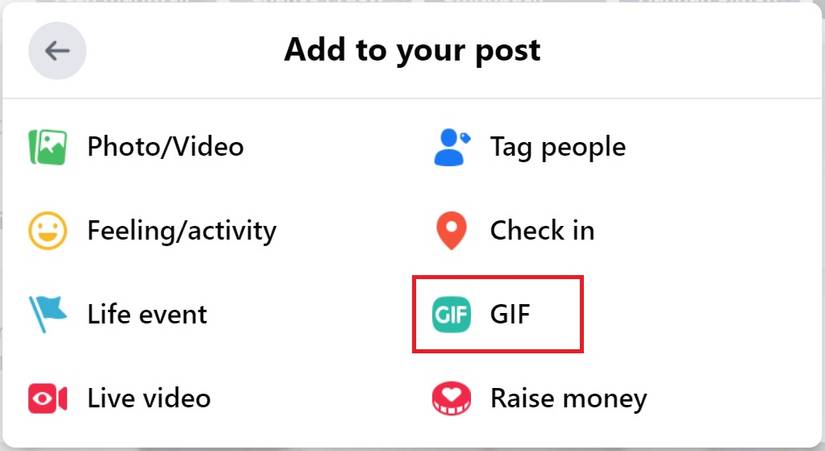How to post a GIF on Facebook