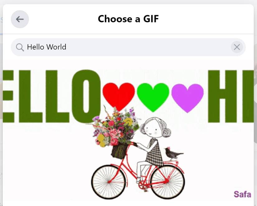 How to post a GIF on Facebook