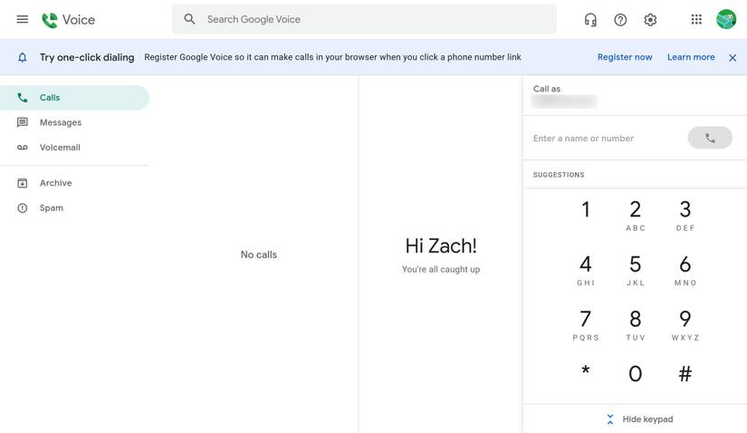 How to change your Google Voice number