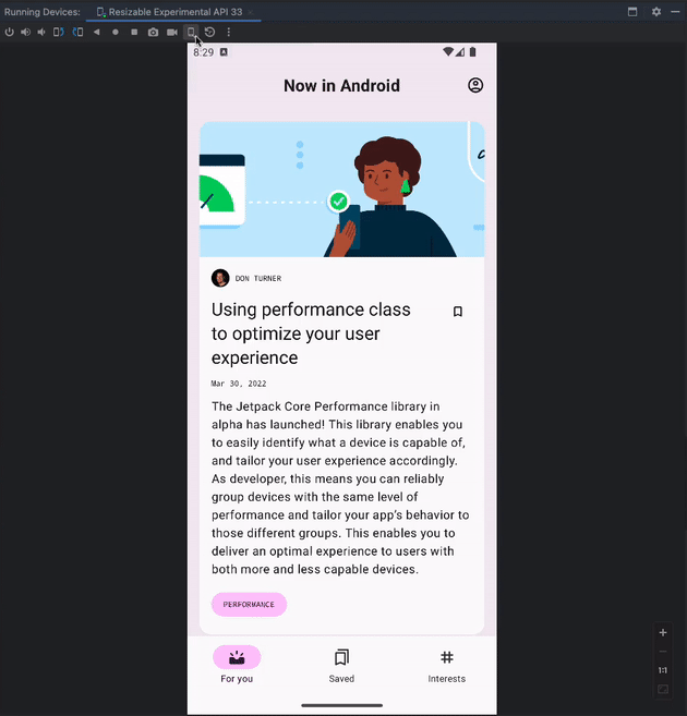 Android Studio Electric Eel includes resizable emulators and a native ...