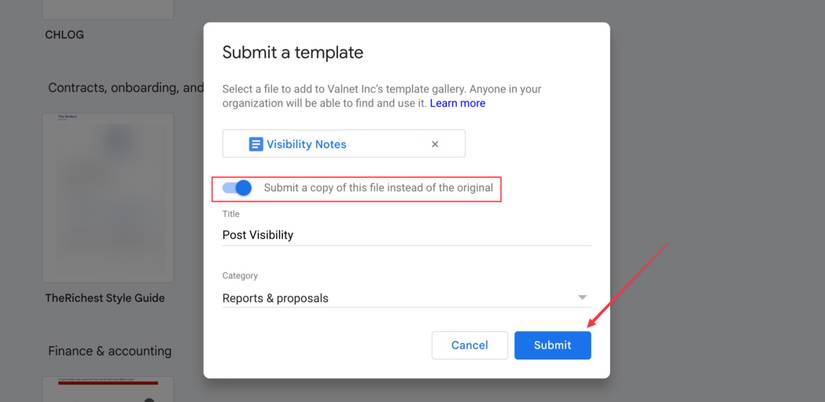 How to create and use templates in Google Docs