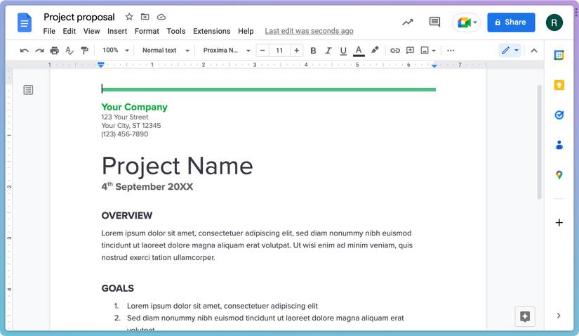 How to create and use templates in Google Docs