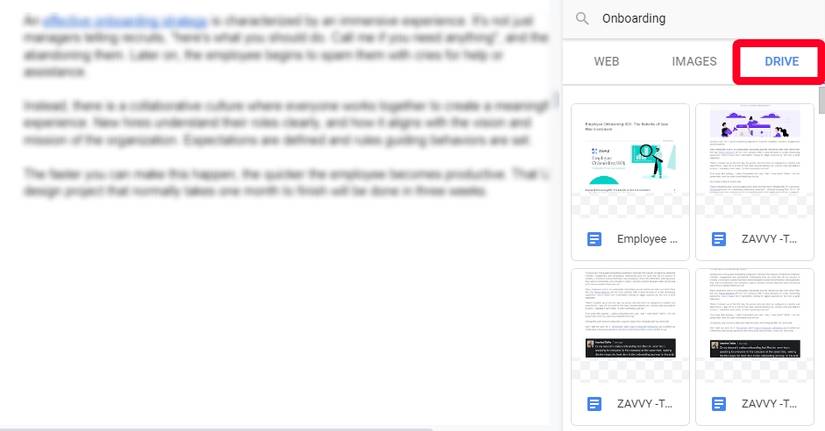 Google Docs: How to use the Explore too for research