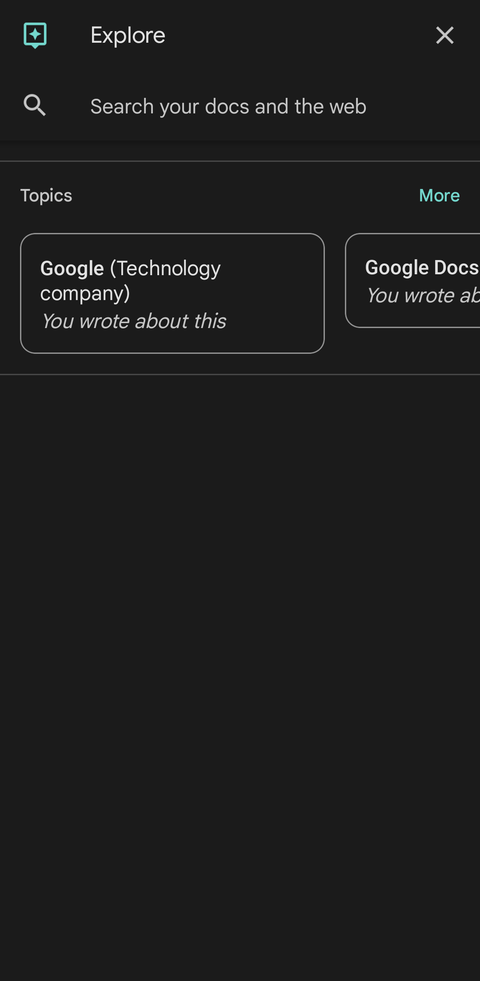 Google Docs: How to use the Explore too for research