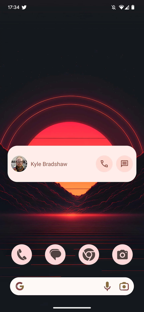 Google is giving the Contacts app’s widgets some Material You love