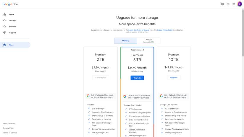 What is Google One?