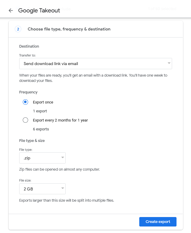 How to use Google Takeout to migrate your data out of Google Workspace