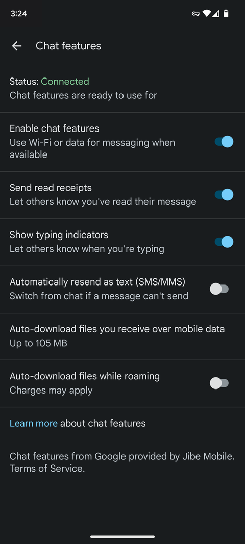 Google Messages finally seems to be getting comfortable calling RCS ...
