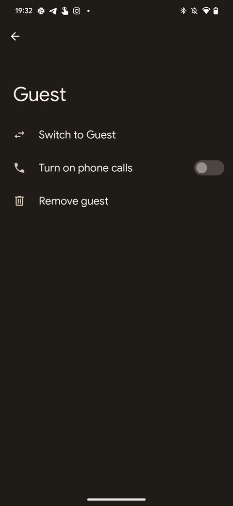 Android 14 DP1 moves Guest mode phone controls to a more obvious place
