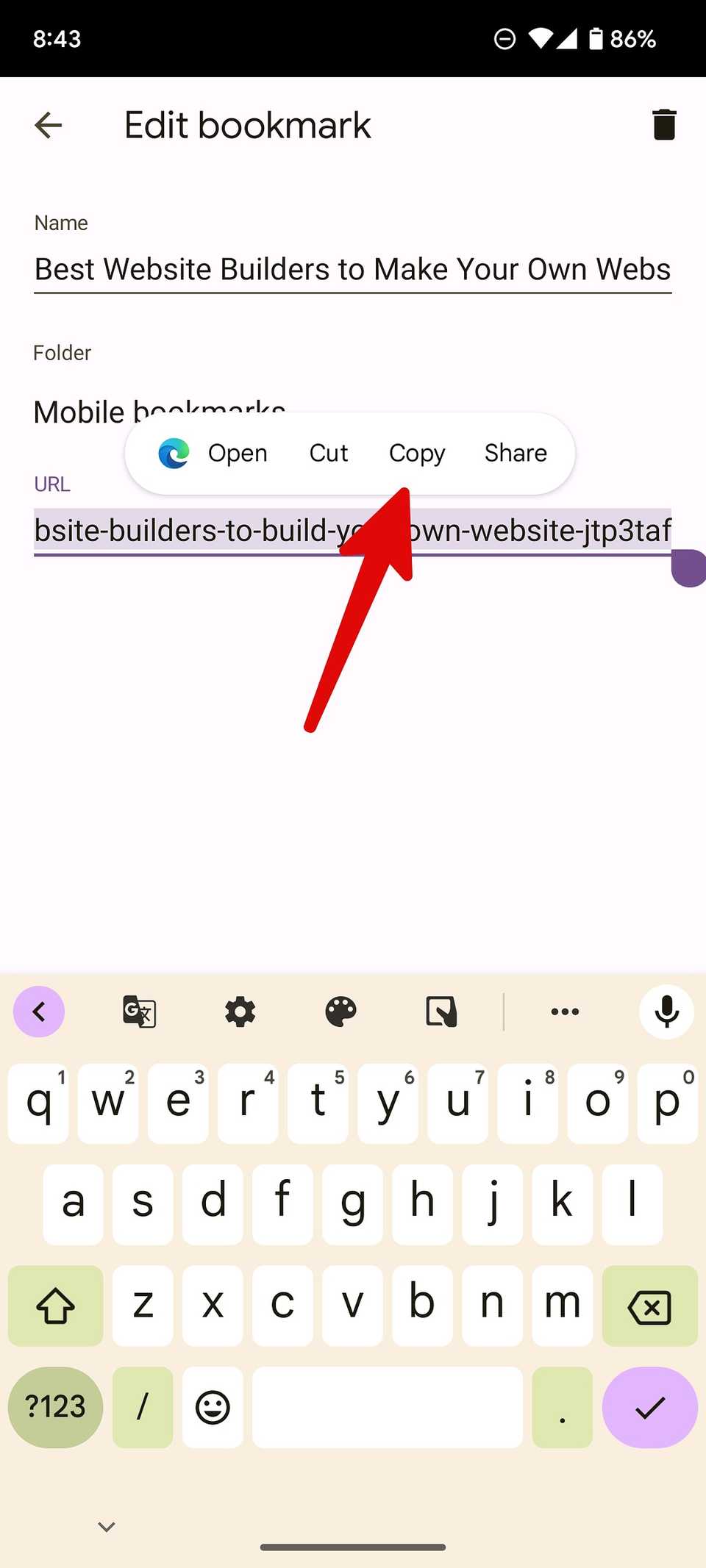 How to share and export bookmarks from Google Chrome