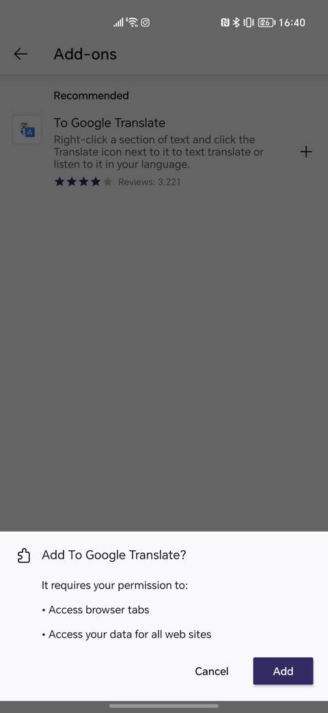 How to install any add-on extension in Firefox on Android