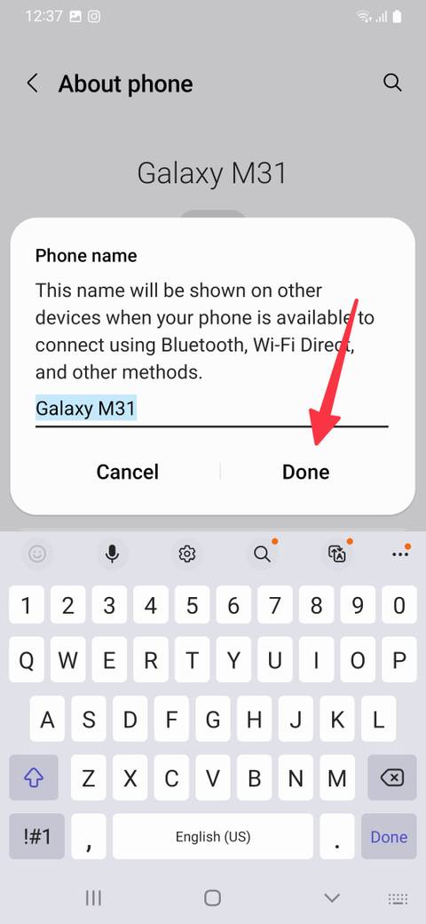 How to change your Android Device's name