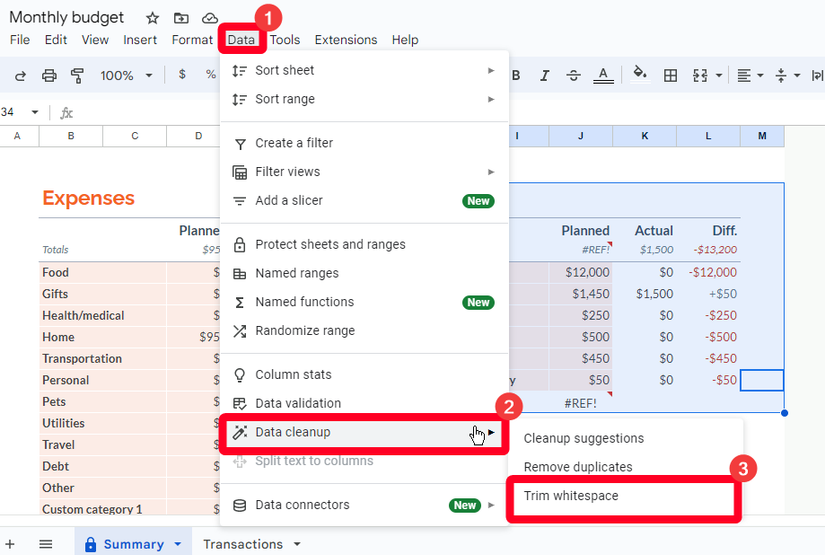 The most common Google Sheets problems and how to solve them