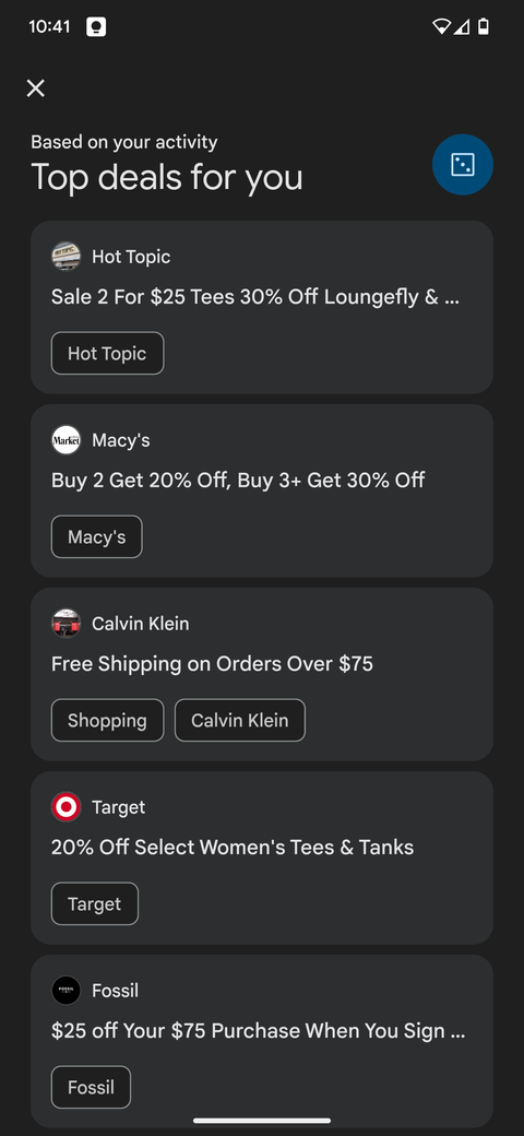 Google Pay has some deals it wants you to take a look at