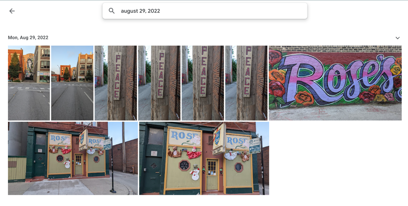 Google Photos: How to search by date to find old images