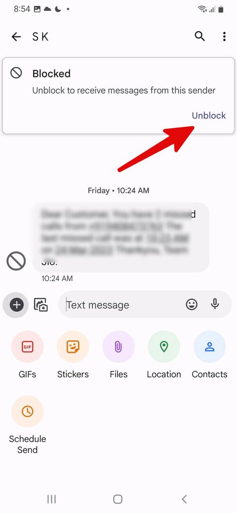 How to unblock a number on your Samsung Galaxy smartphone